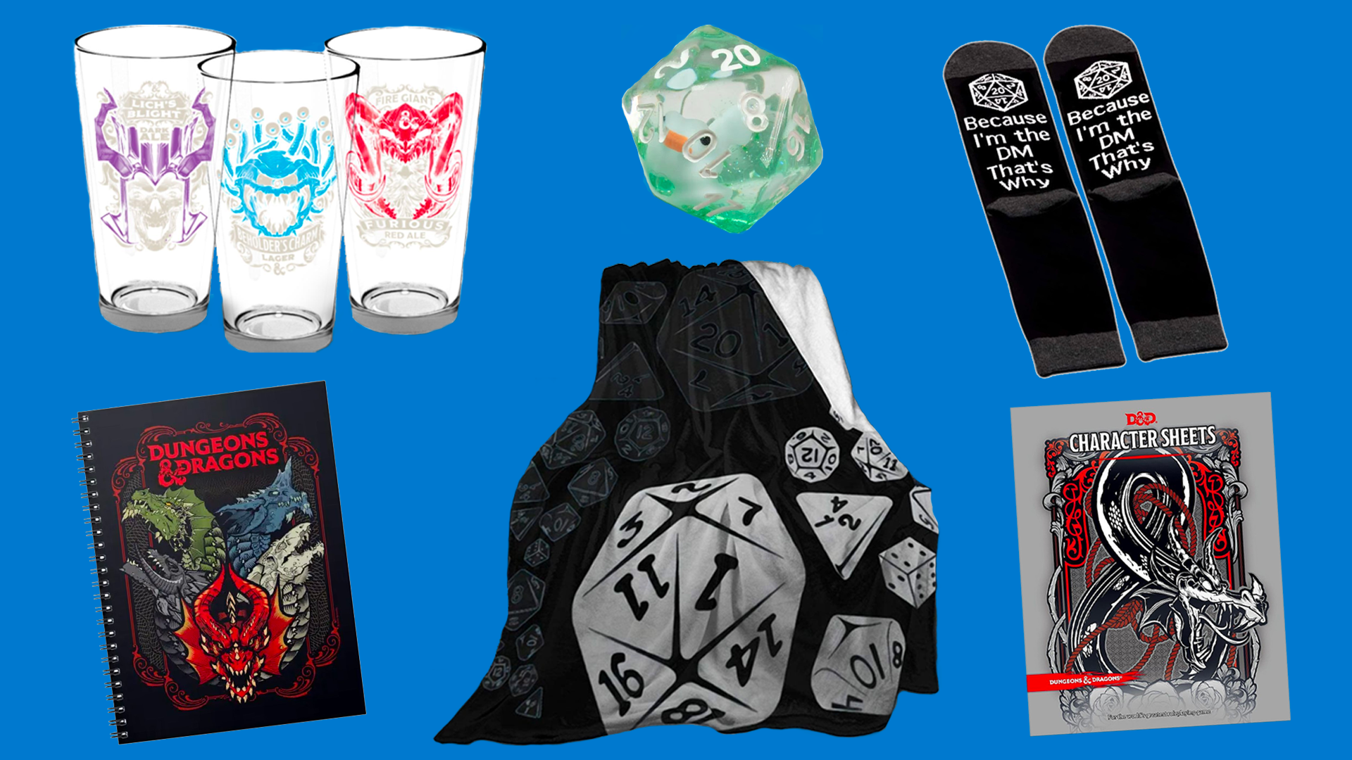 DND Gift / Dungeon and Dragons Gift / DM Gift Set With White Dungeons ...