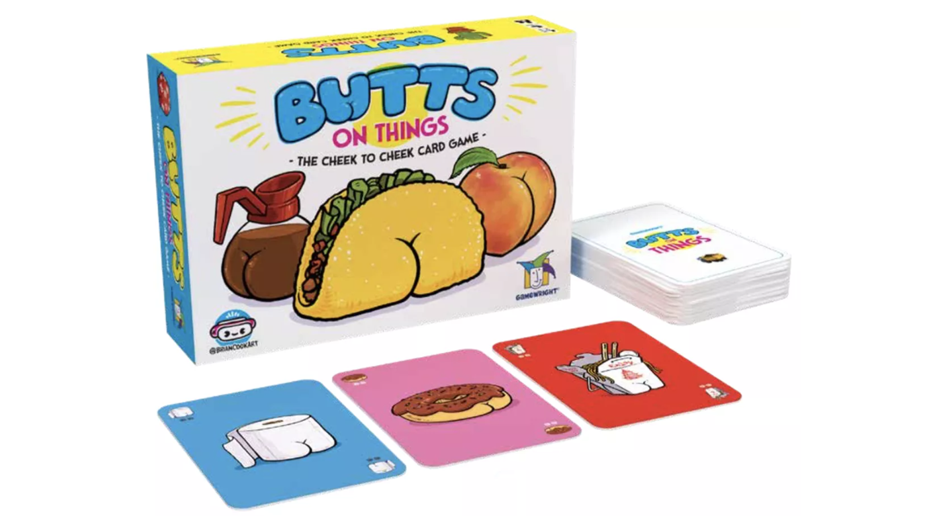 Butts on Things is a card game about items that look like arses ...