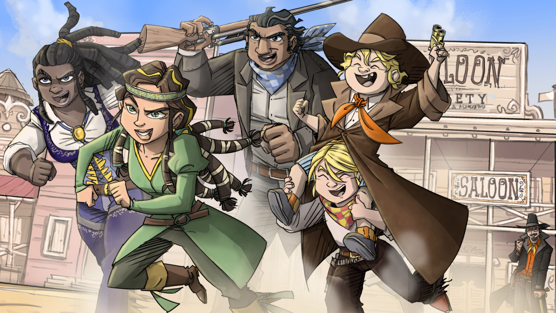 New Colt Express expansion allows players to team up for a train heist ...