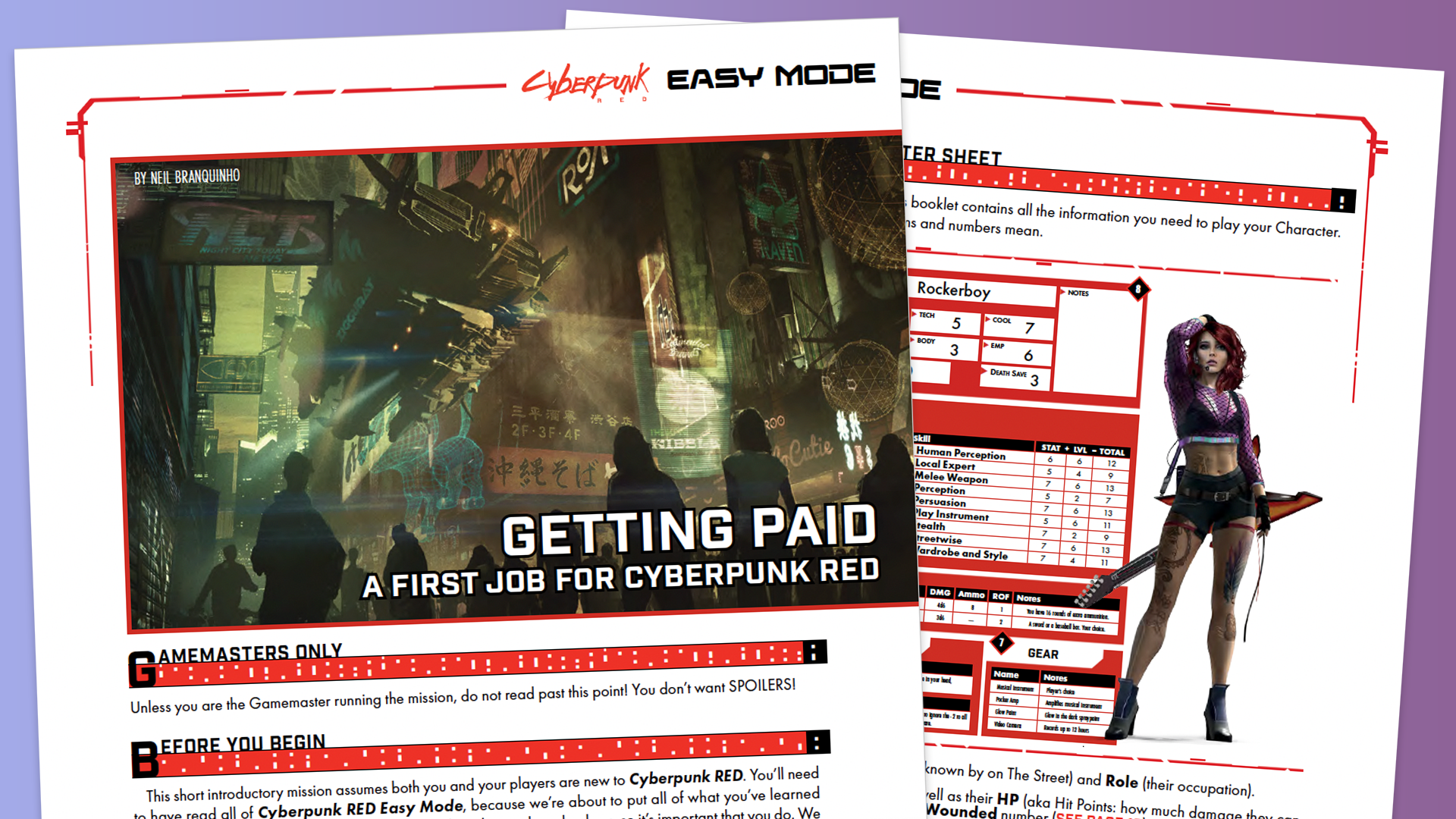 Cyberpunk Red’s ‘Easy Mode’ lets beginners jump into the RPG’s Dark ...