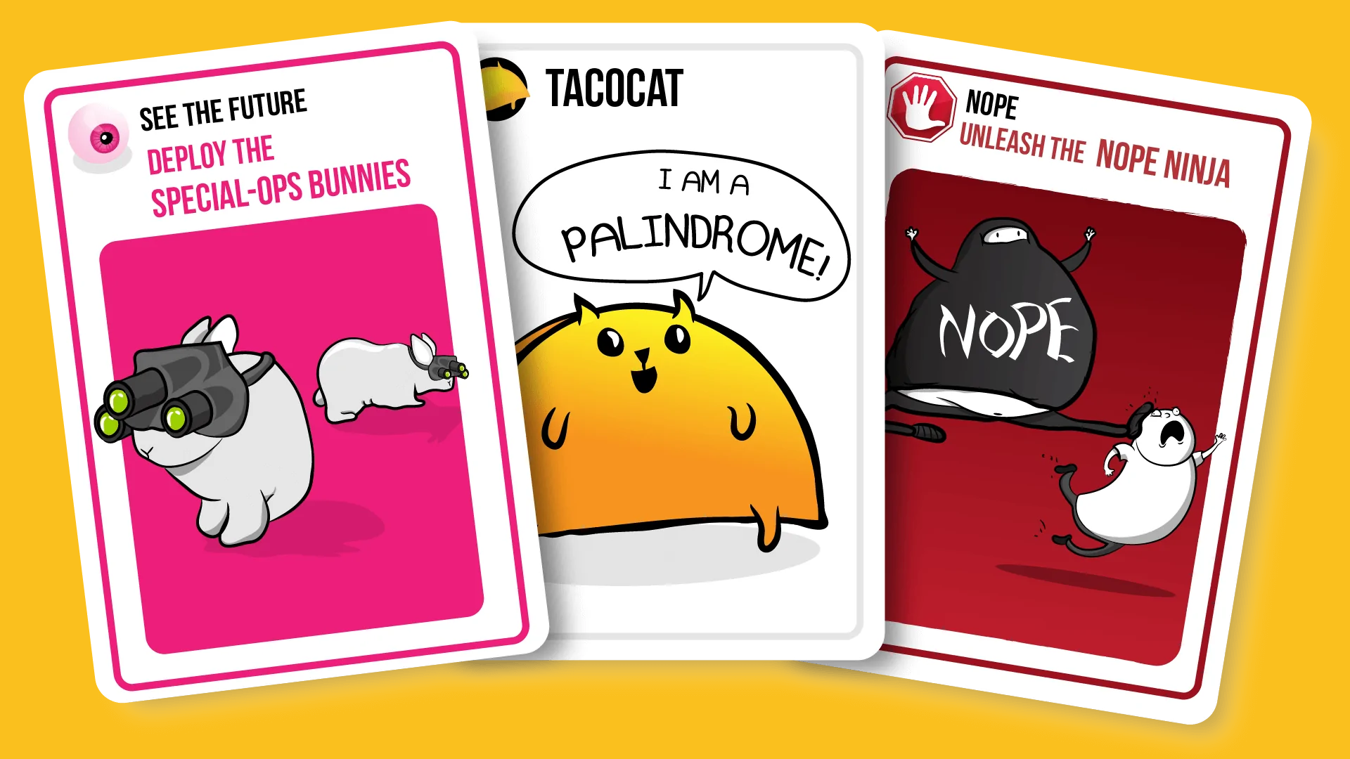 Nope Card Exploding Kittens - Printable Cards