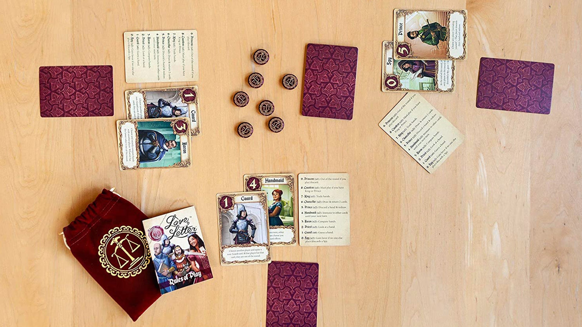 How to play Love Letter: board game's rules, setup and how to win ...