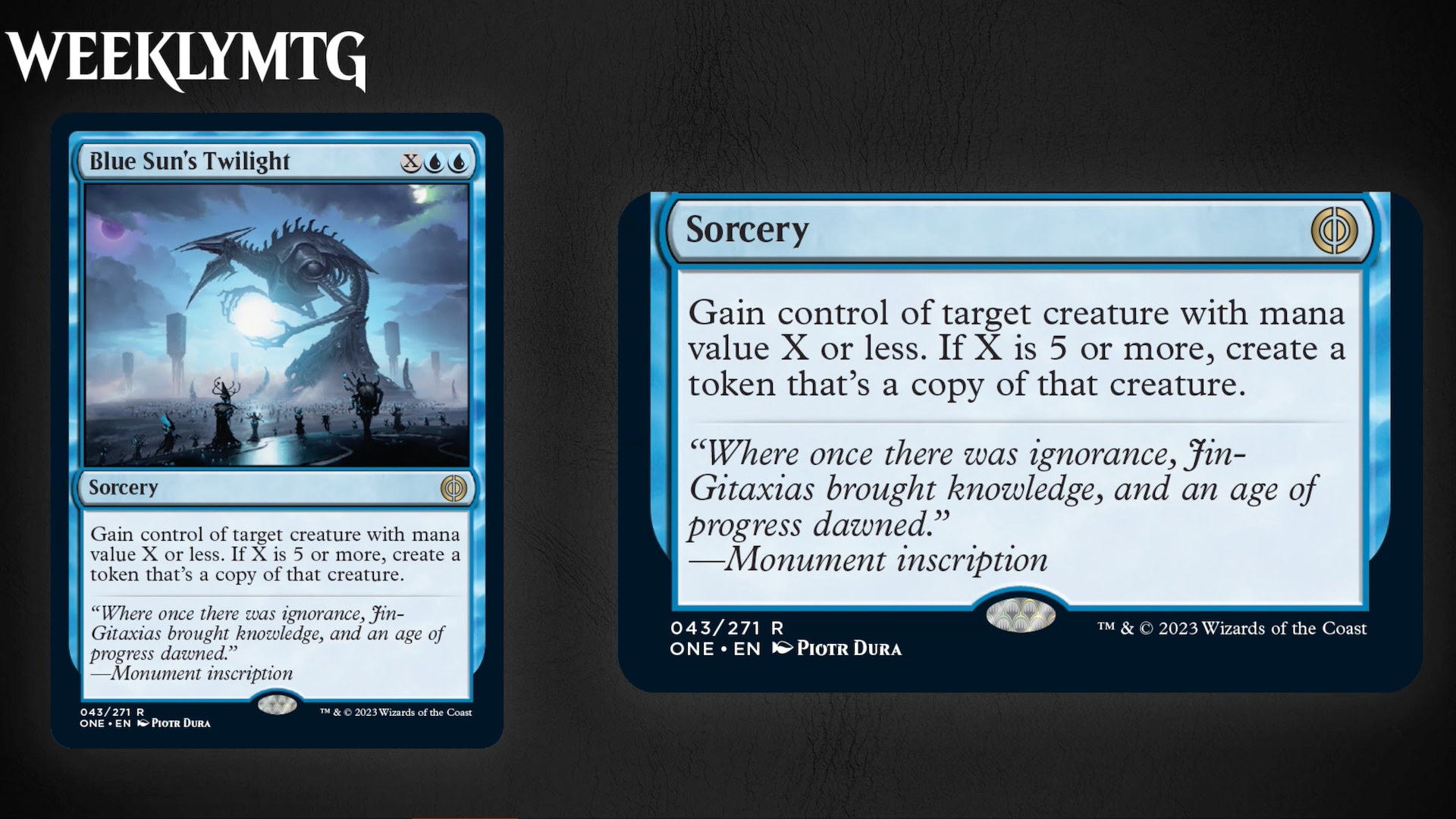 MTG’s Phyrexia: All Will Be One set promises to kill five important ...