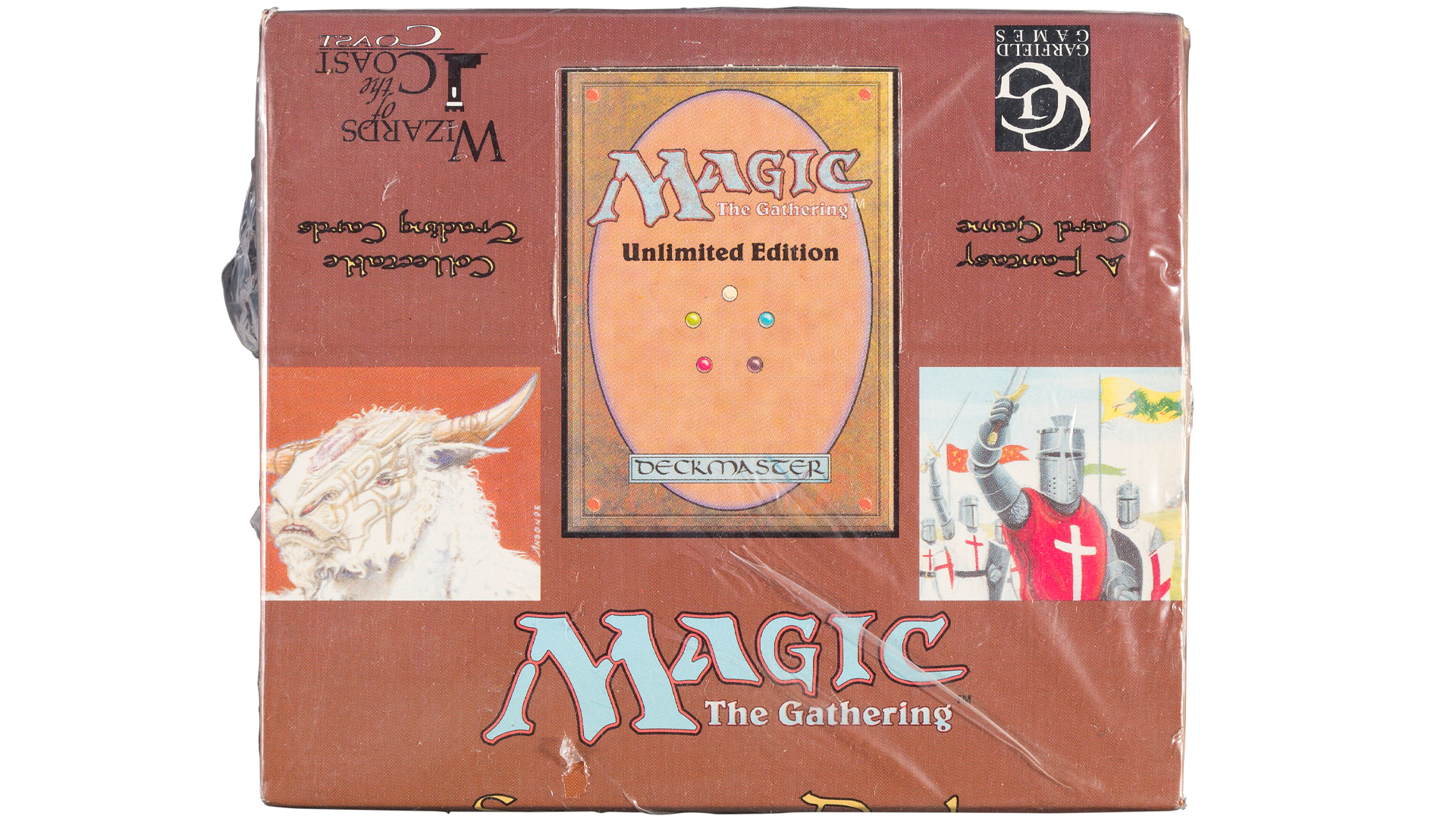 A sealed Magic: The Gathering Unlimited Starter Deck from 1993 just ...