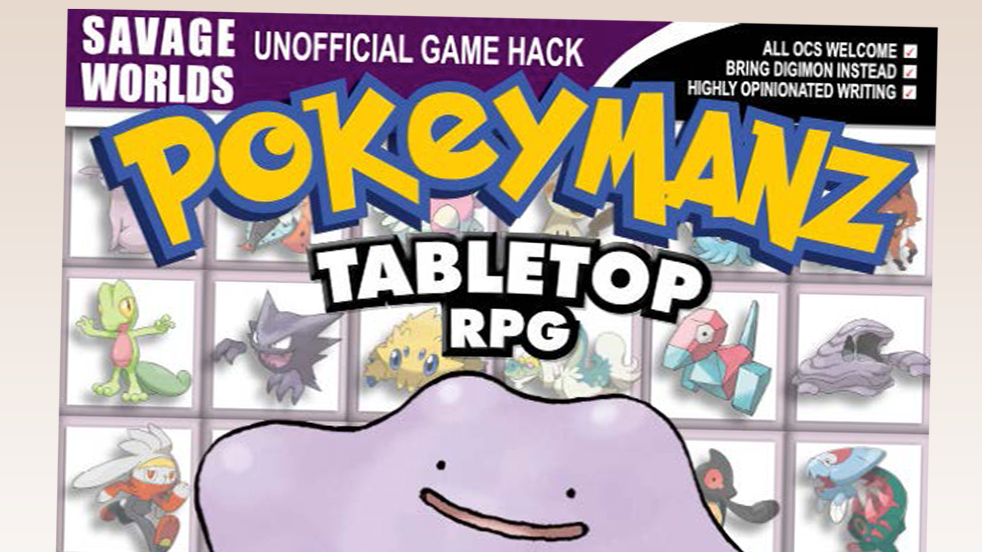 Fan-made Pokémon RPG is an incredible tabletop tribute to the ‘90s TV ...