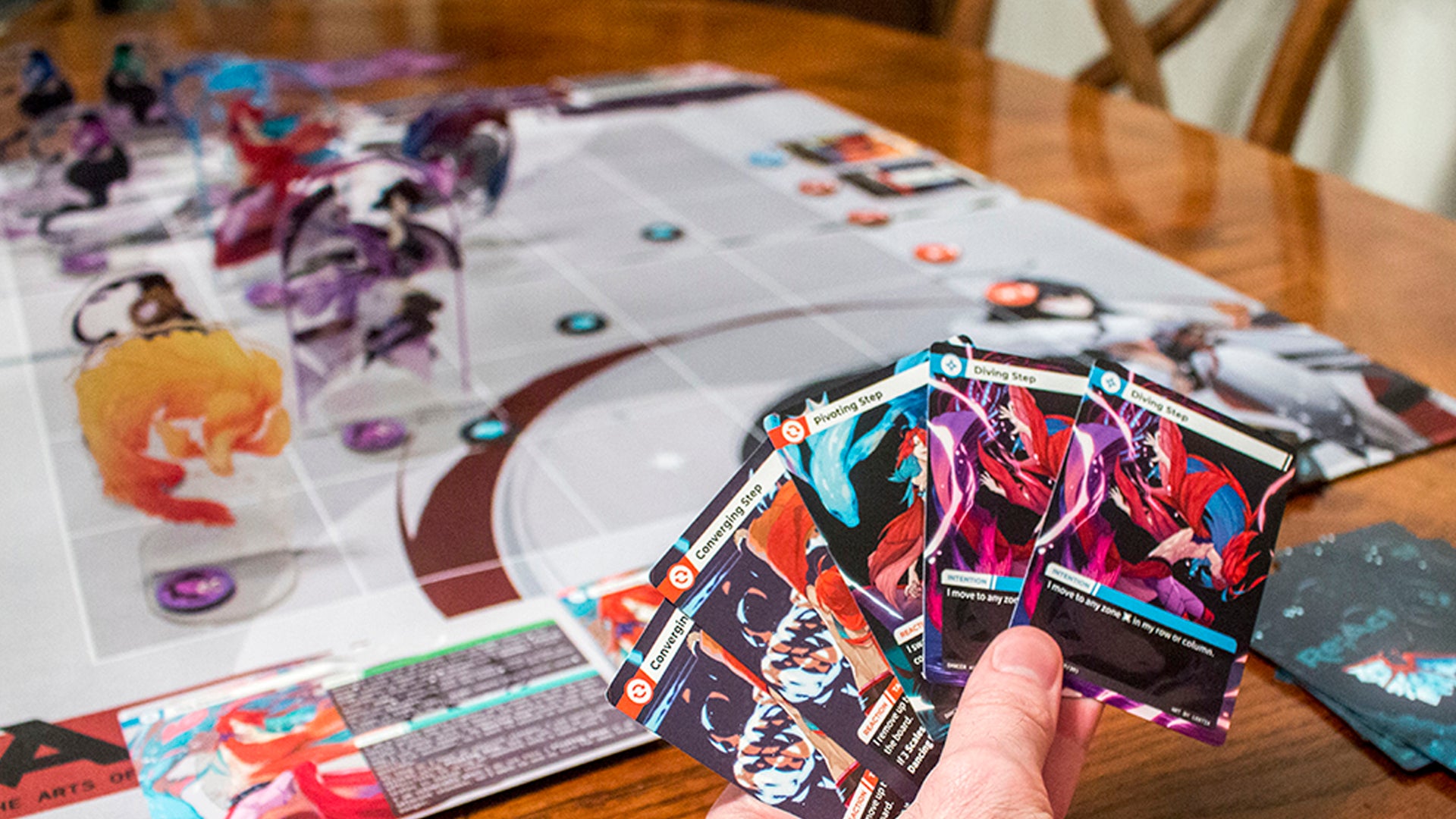 Artsy two-player board game Re;Act is part Splatoon, part Magic: The ...