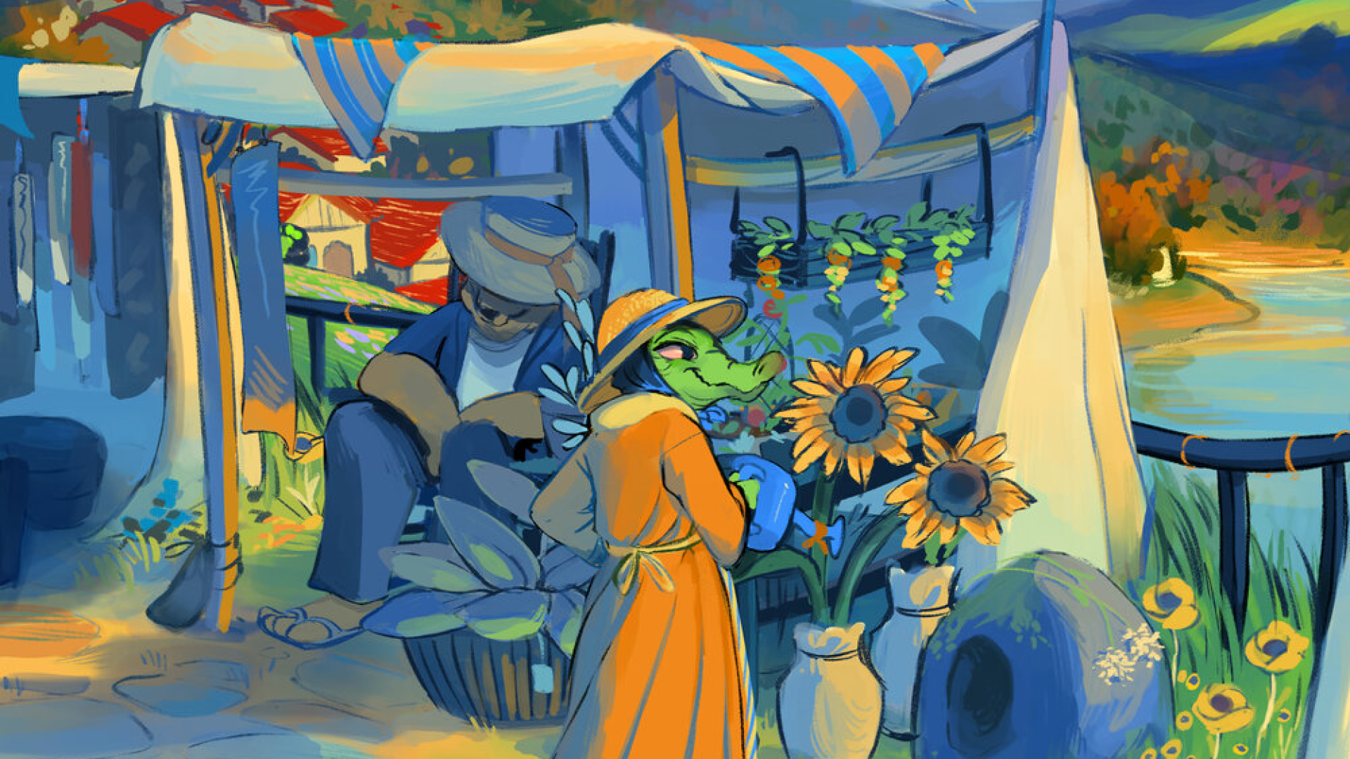 Wanderhome is a relaxing animal RPG inspired by Redwall, Studio Ghibli ...