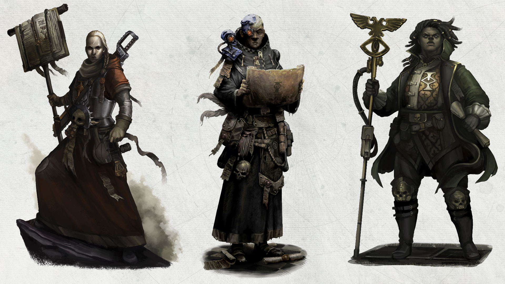 Warhammer 40,000 RPG Imperium Maledictum details Patrons mechanic and ...